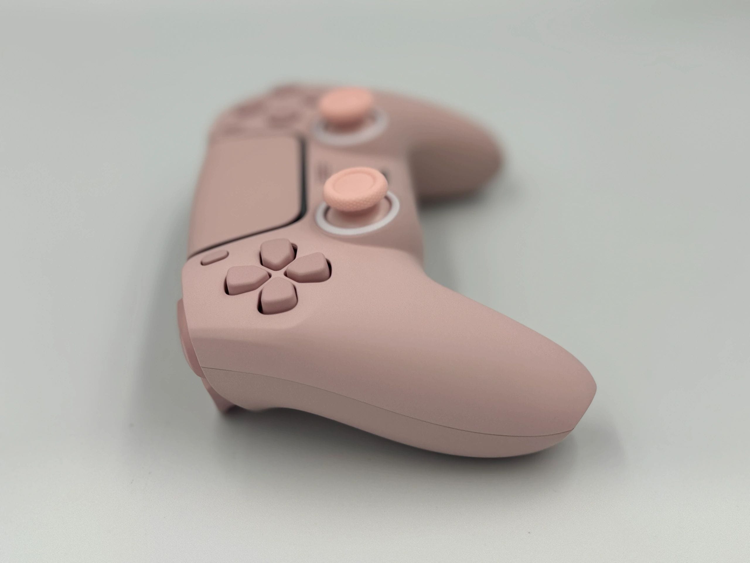 Custom Designed Pastel Pink "PIG" DualSense PS5 Controller - TrippyTaka