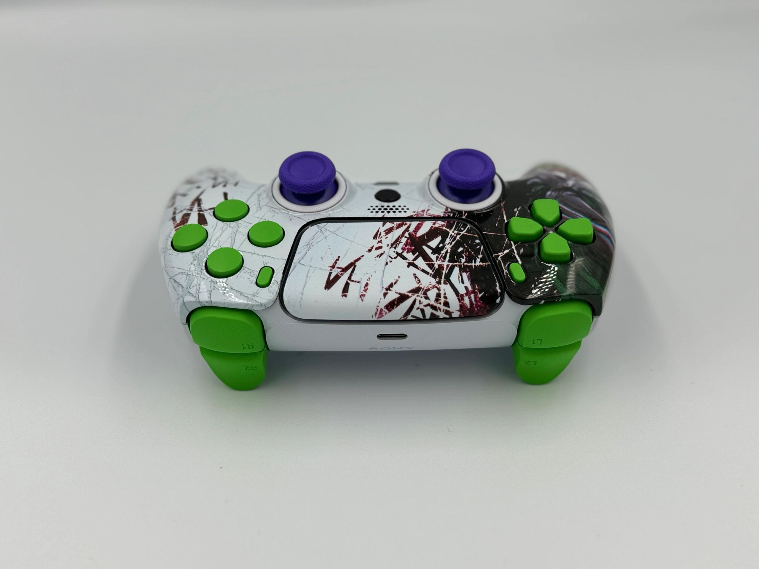 Custom Designed "Clown-HaHaHa" DualSense PS5 Controller