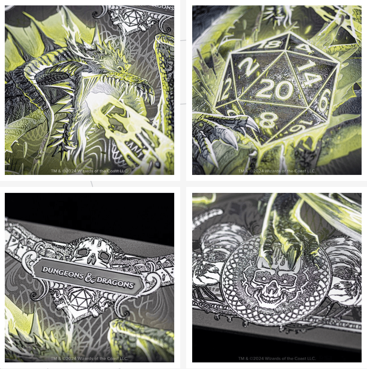 Ancient Black Dragon DnD Limited Edition Displate X/1500